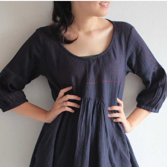 Handmade | Dresses | Cocoricooo 0 Cotton Mini Dress Tone Poem Hand ...